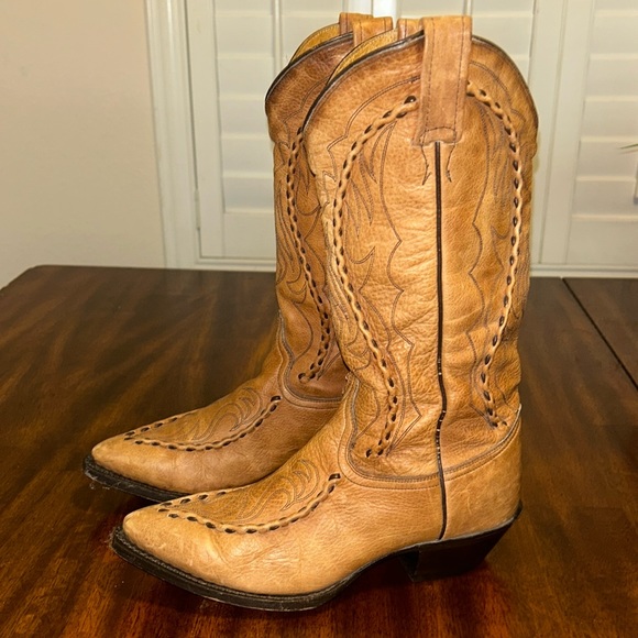 Dan Post | Shoes | Vintage Dan Post Mens Western Boots | Poshmark